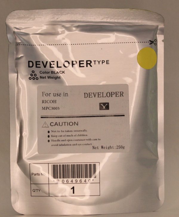 RICOH MP C2003-6004 DEVELOPER ALL COLOURS FULL SET - COPIER CONSUMABLES ...